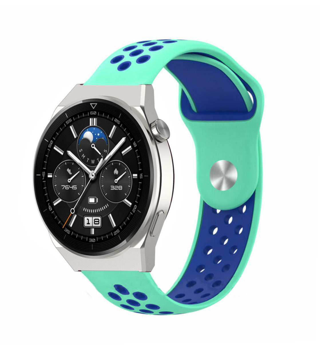 Huawei Watch GT 3 Pro 46mm Sport Strap (Aqua/Blue)